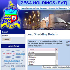 ZESA Effectively Using Website To Update Customers - Techzim