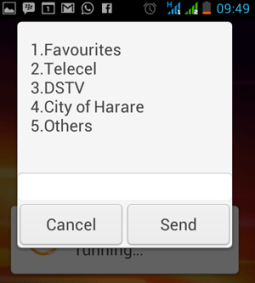 Telecash improves on EcoCash menus. Here are some screenshots, Telecel