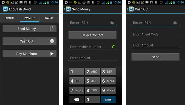 EcoCash Droid app by local developer replaces EcoCash USSD codes - Techzim