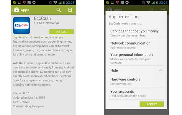 Econet launches own EcoCash Android app. Here's the download - Techzim