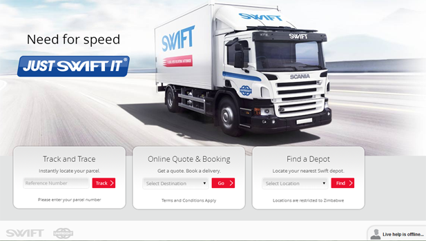 "Just Swift It" campaign introduces e-commerce to Zim logistics - Techzim