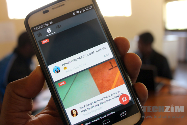 We tried live streaming with Periscope. Here's our experience - Techzim