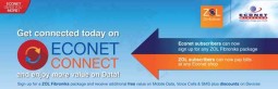 Econet offers up to 3GB of free data for using ZOL fibre packages - Techzim