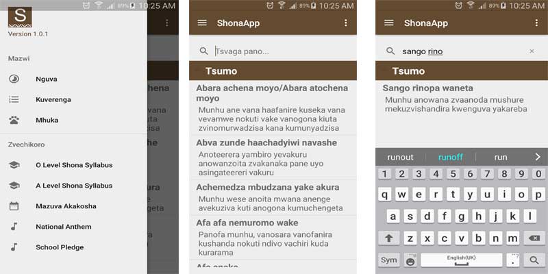 Here's a look at ShonaApp, a new mobile e-learning tool for Shona ...