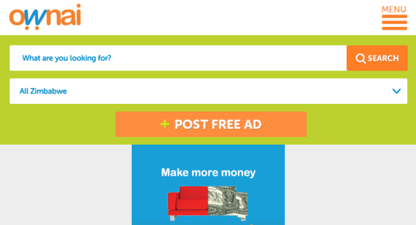 Econet's Ownai increases traffic by almost 200% in a month. Will they win c2c classifieds? - Techzim