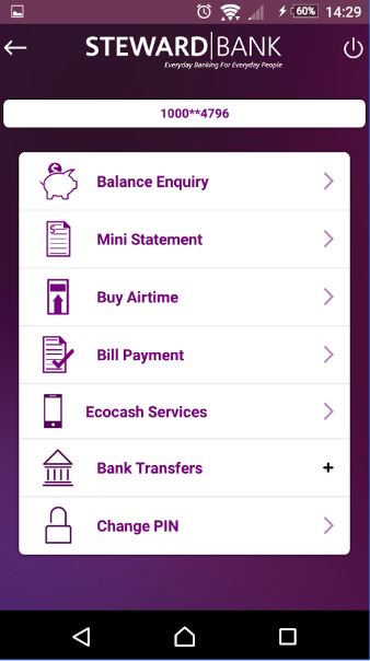 Square Banking, Steward Bank's mobile banking solution. - Techzim