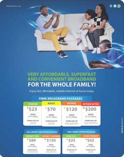 TelOne slashes its fibre internet prices, offers 20 GB for $23 - Techzim