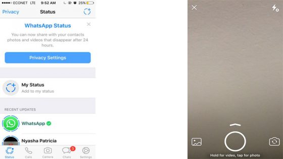 Your WhatsApp has changed? Here's how to use that new Status feature ...