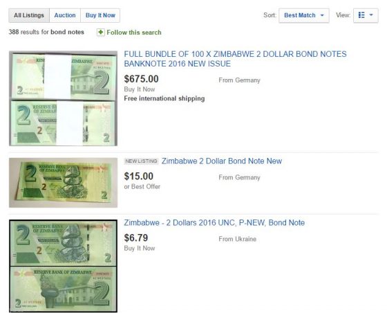 Bond notes worth more than their face value? - Techzim