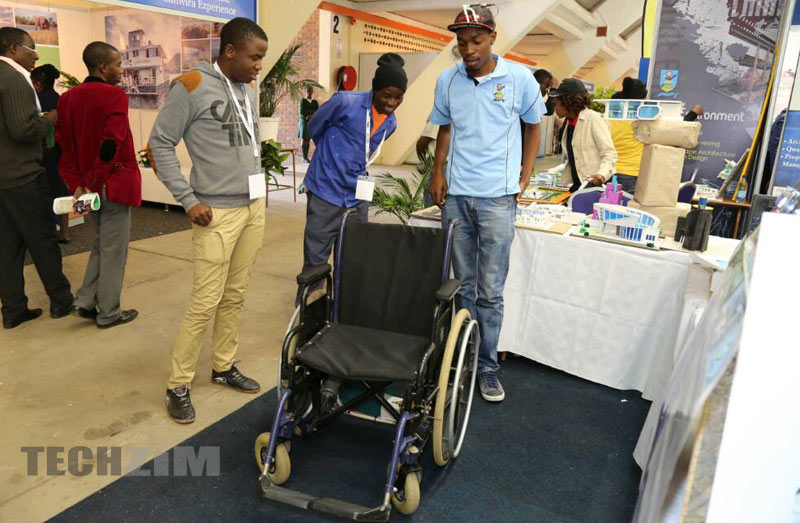Zim tech spaces: NUST student builds head motion controlled wheelchair ...
