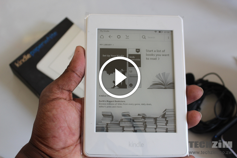 Amazon Kindle Paperwhite Unboxing. It's a tablet dedicated to just ...