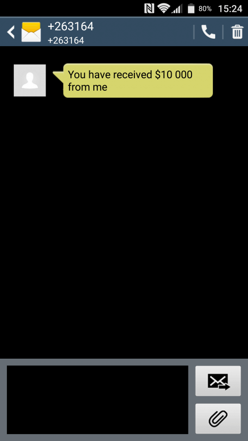 Beware of fake 'confirmation SMSes' said to be from EcoCash - Techzim