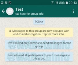 WhatsApp: Restricted groups allow only admins to send messages ...