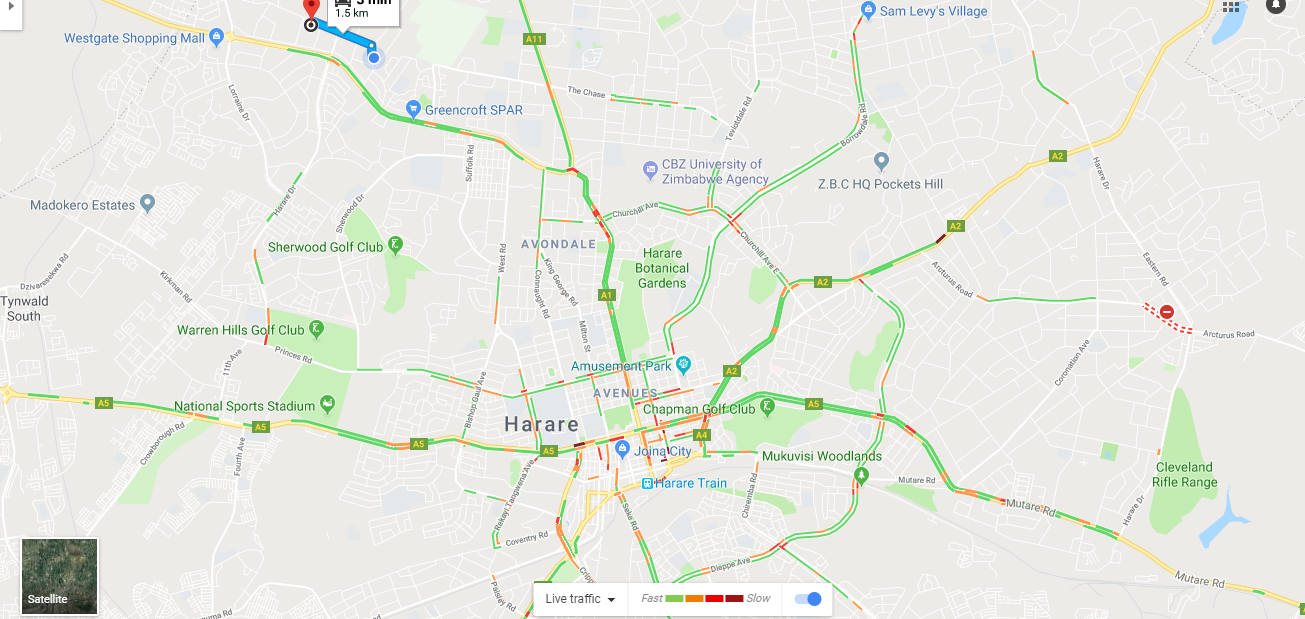 Its Now Possible To Avoid Traffic Jams As Google Maps Now Shows Real ...