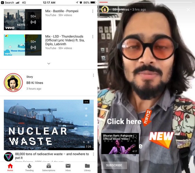 YouTube Now Rolling Out The Stories Feature That Looks Exactly Like ...