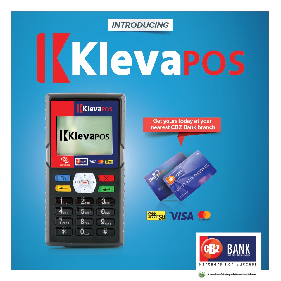 CBZ Launches Their Own Mobile POS Machine; Kleva POS - Techzim