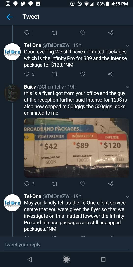 Is TelOne Following In ZOL’s Footsteps And Revising Broadband Packages ...