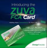 ZUVA Introduces FCA Cards (USD) Which Will Guarantee Fuel And Shorter ...