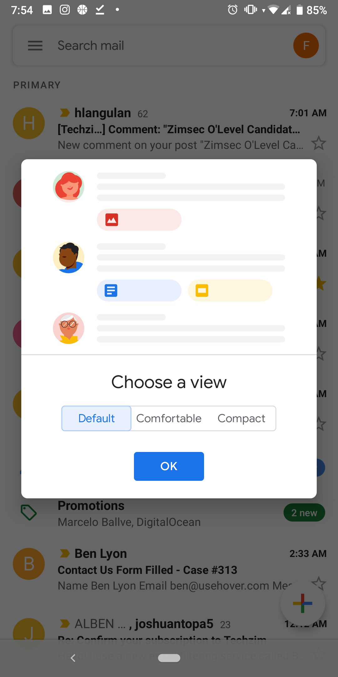 Google's Gmail Mobile App Get's A Refresh - Techzim