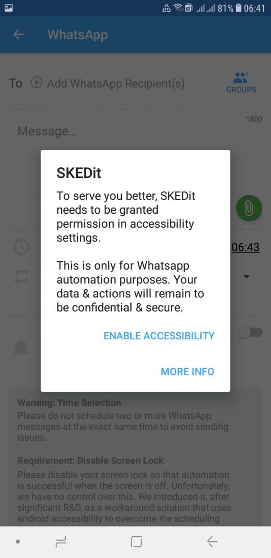 How To Schedule WhatsApp Messages For Them To Be Sent Later - Techzim