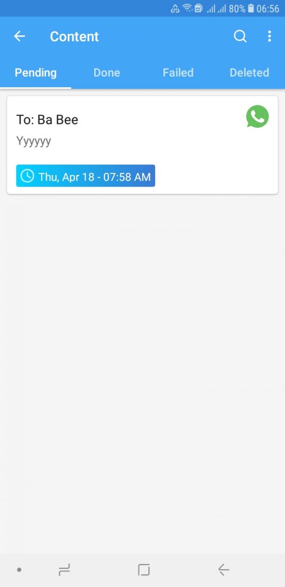 How To Schedule WhatsApp Messages For Them To Be Sent Later - Techzim