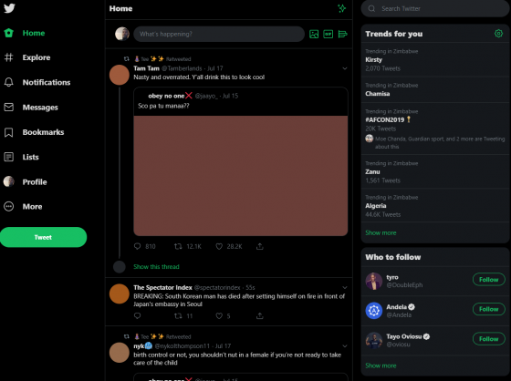What Does Twitter's Desktop Redesign Add? - Techzim
