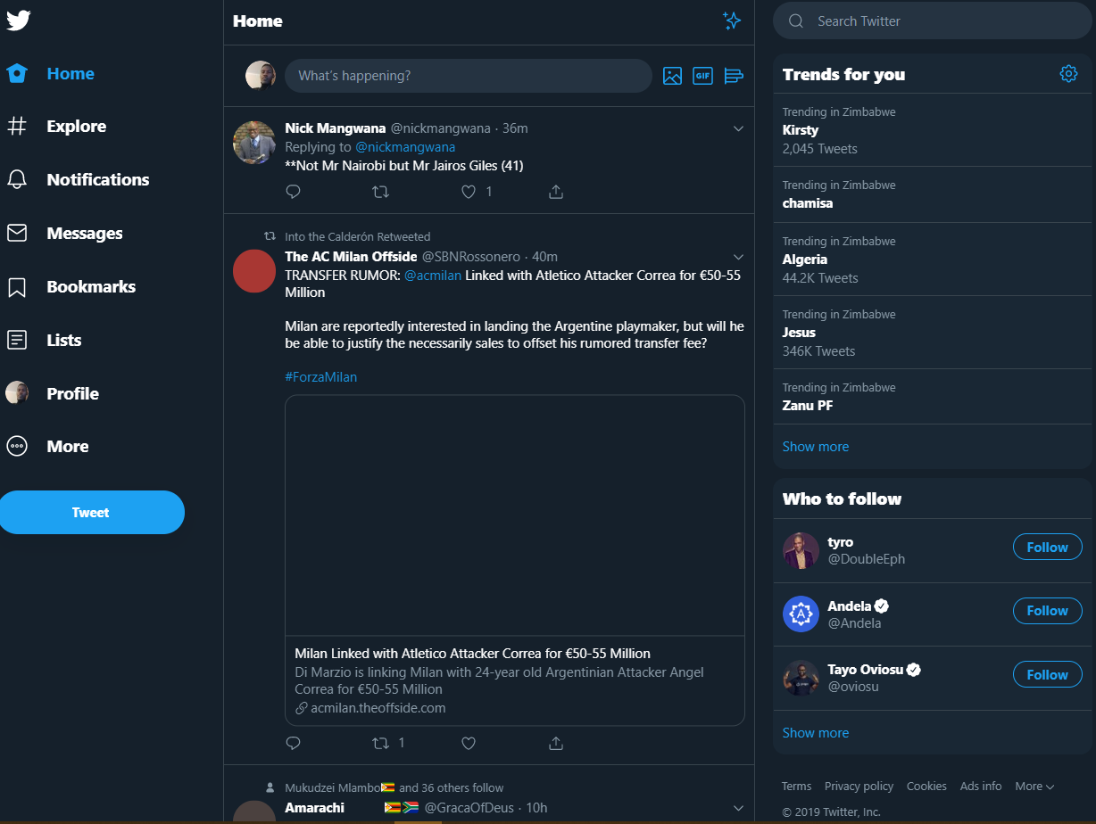 What Does Twitter's Desktop Redesign Add? - Techzim
