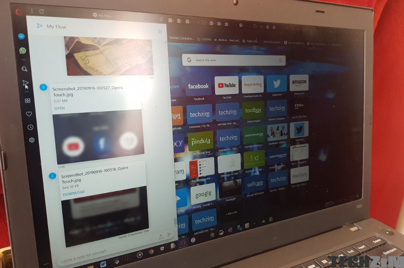 Opera's Touch Browser Is Great If You Want To Send Links Between Your ...