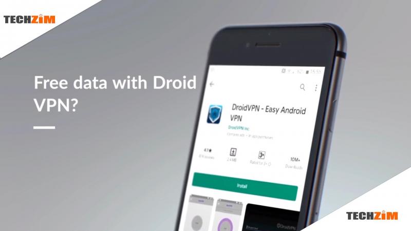 Video: DroidVPN and free data. How does it work? - Techzim