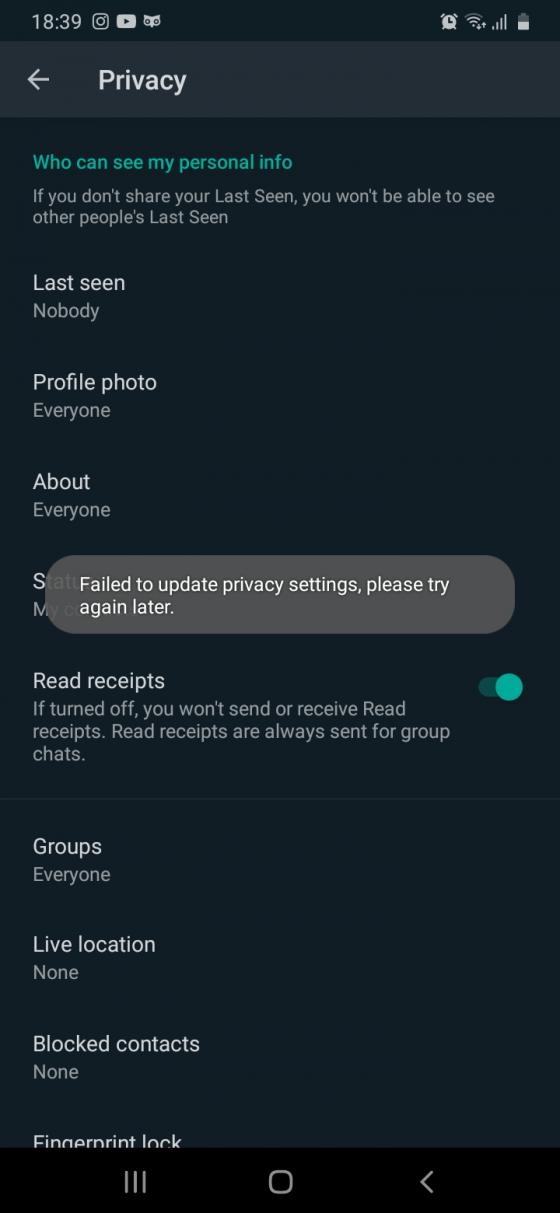The Friday Night WhatsApp Scare - Techzim