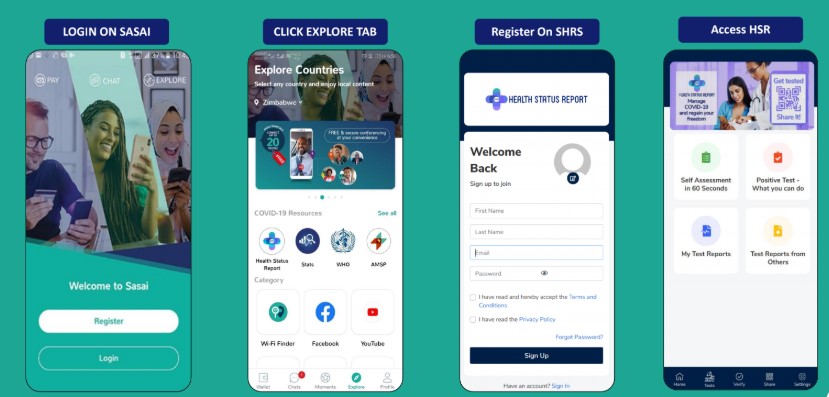Sasai's COVID-19 focused Health Status Report feature goes live - Techzim