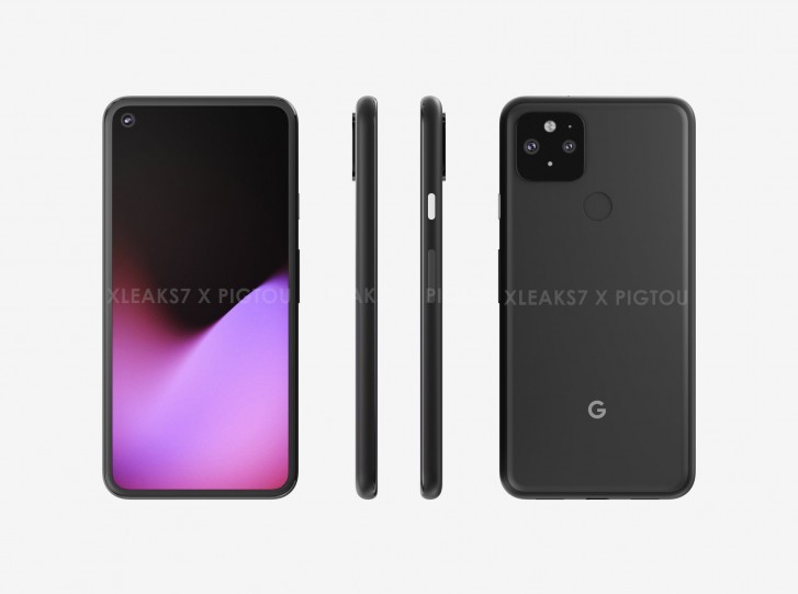 Alleged renders of the Google Pixel 5 and 5 XL leak - Techzim