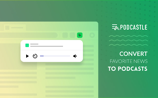 Podcastle, a Chrome extension that turns articles into podcasts - Techzim