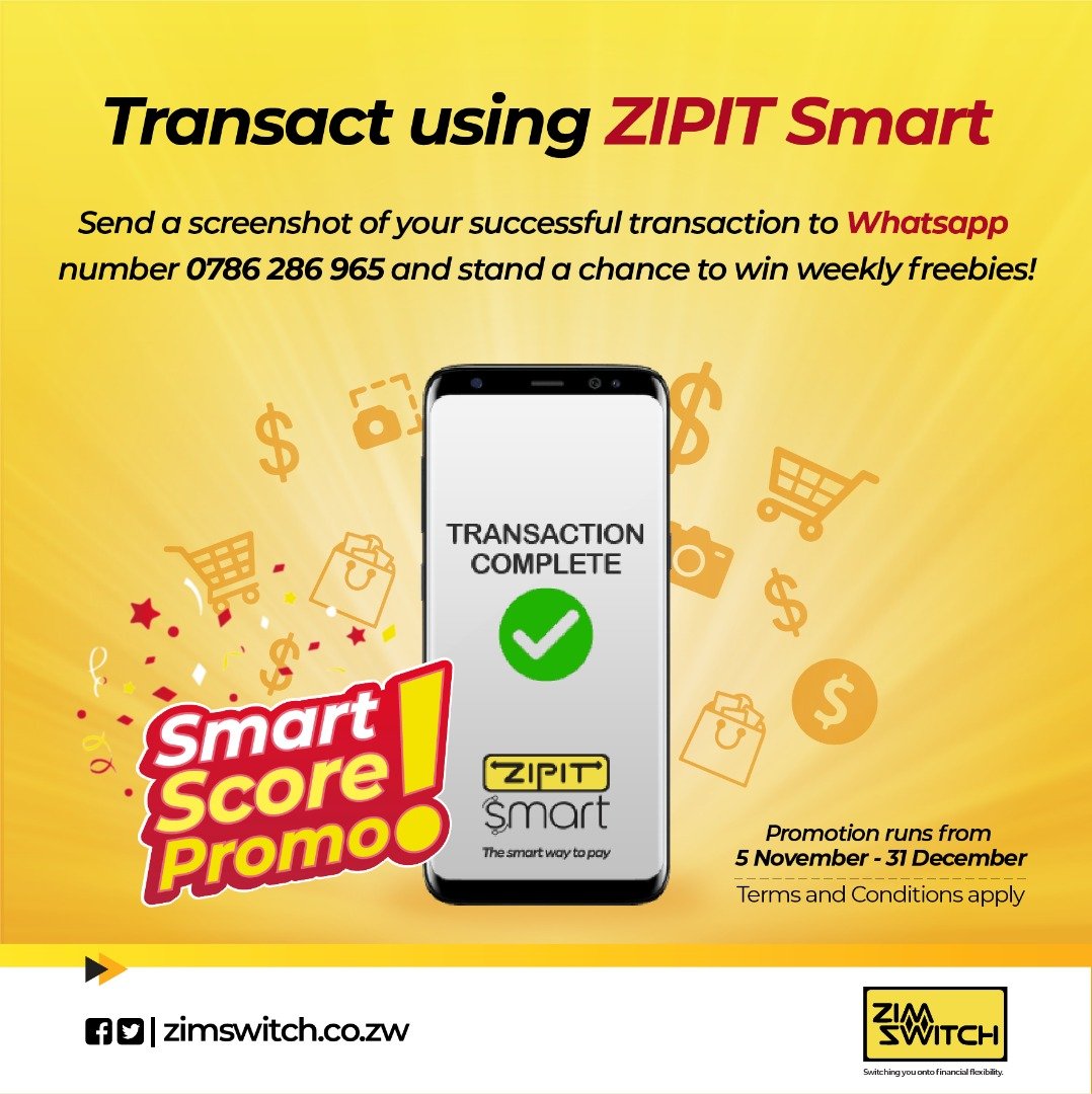 ZIPIT Smart launches promotion, was this inspired by EcoCash Rewards ...