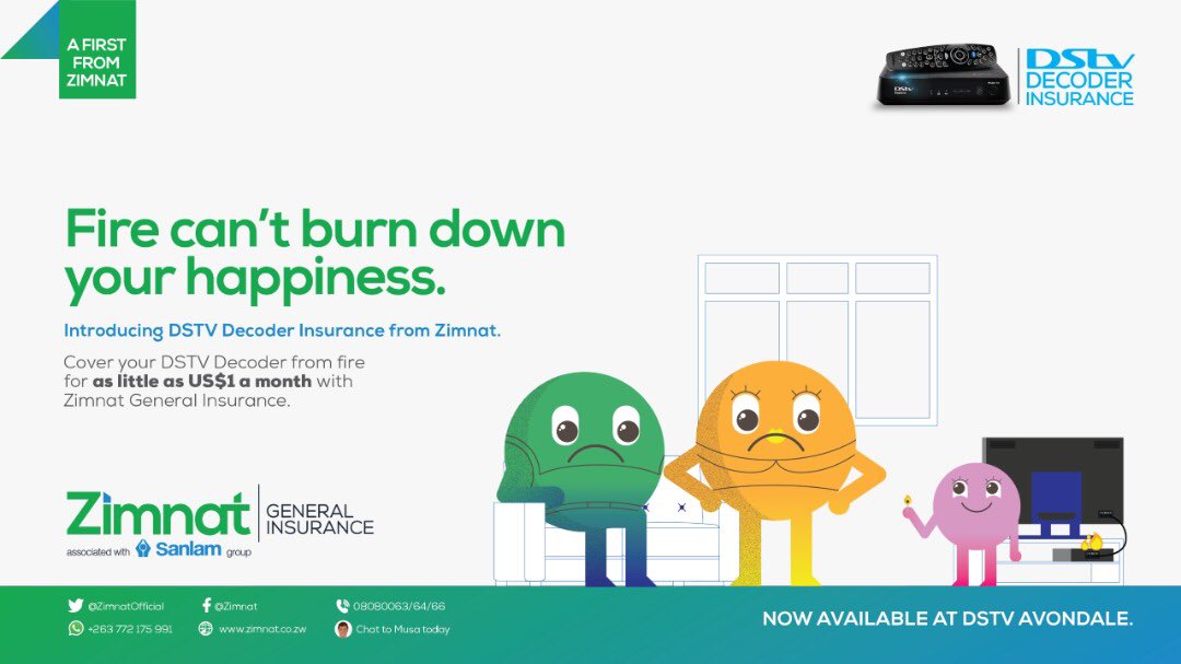 Zimnat introduces decoder insurance - Techzim