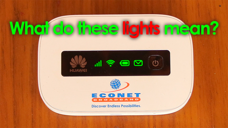 Video: MiFi router lights explained - Techzim
