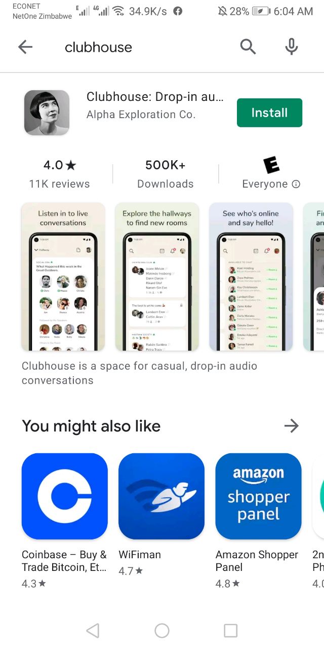 You can now install Clubhouse on your Android phone but... - Techzim
