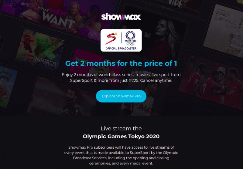 The Olympics are here and ShowMax Pro is offering a two for the price ...