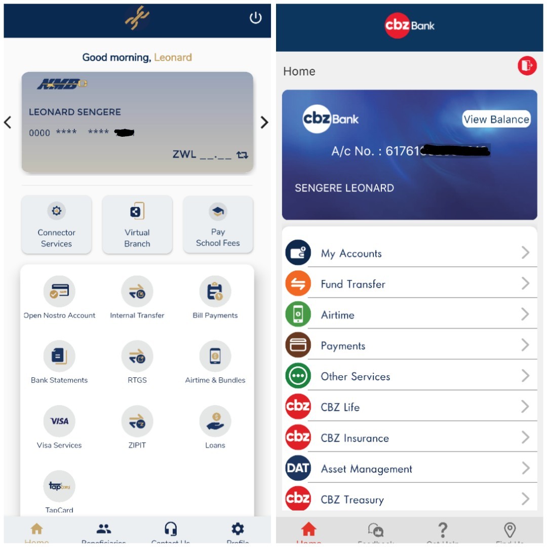 CBZ finally revamps eyesore of mobile app, phasing out old one - Techzim