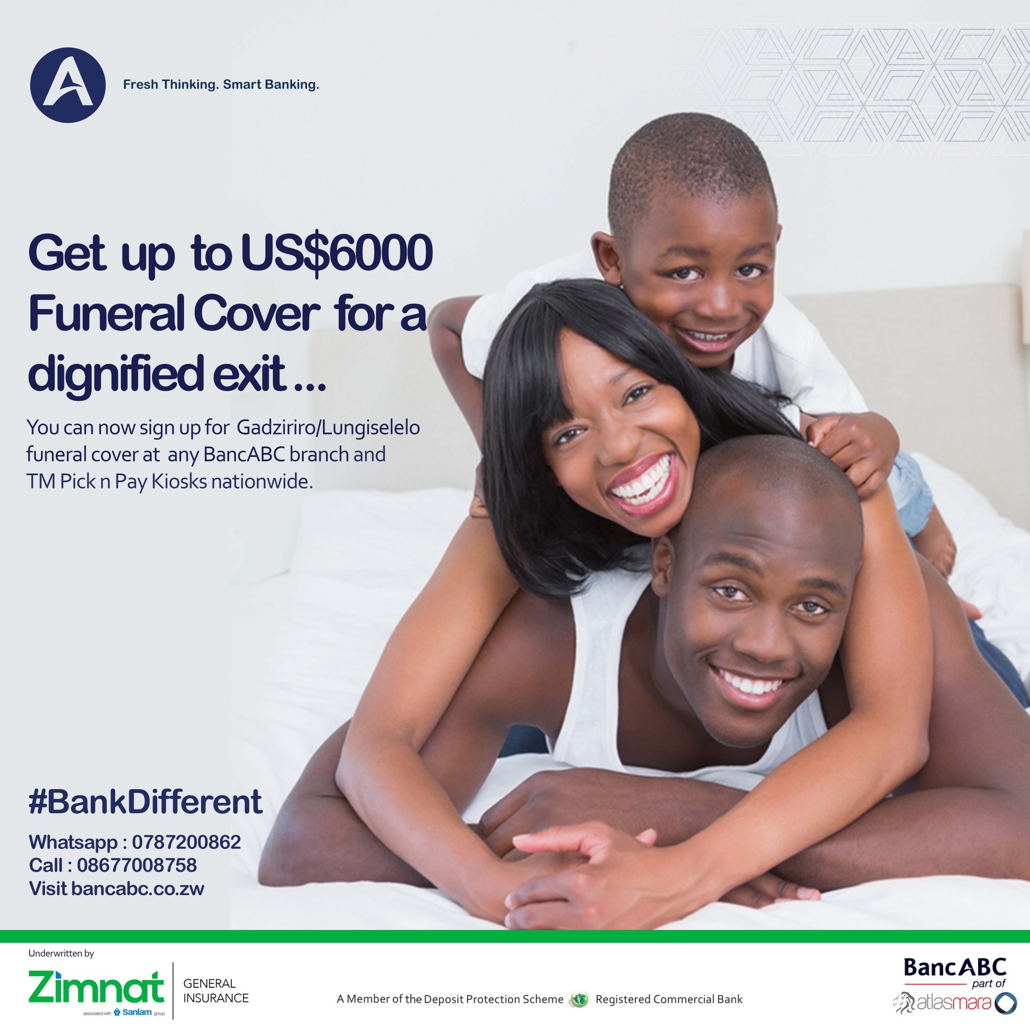 Zimnat partners with BancABC in their Gadziriro sign up drive - Techzim