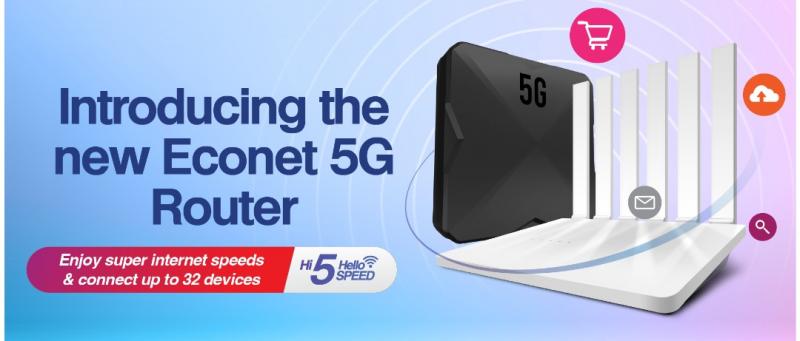 The Econet 5G router is going for half a million dollars. Yes, you read ...