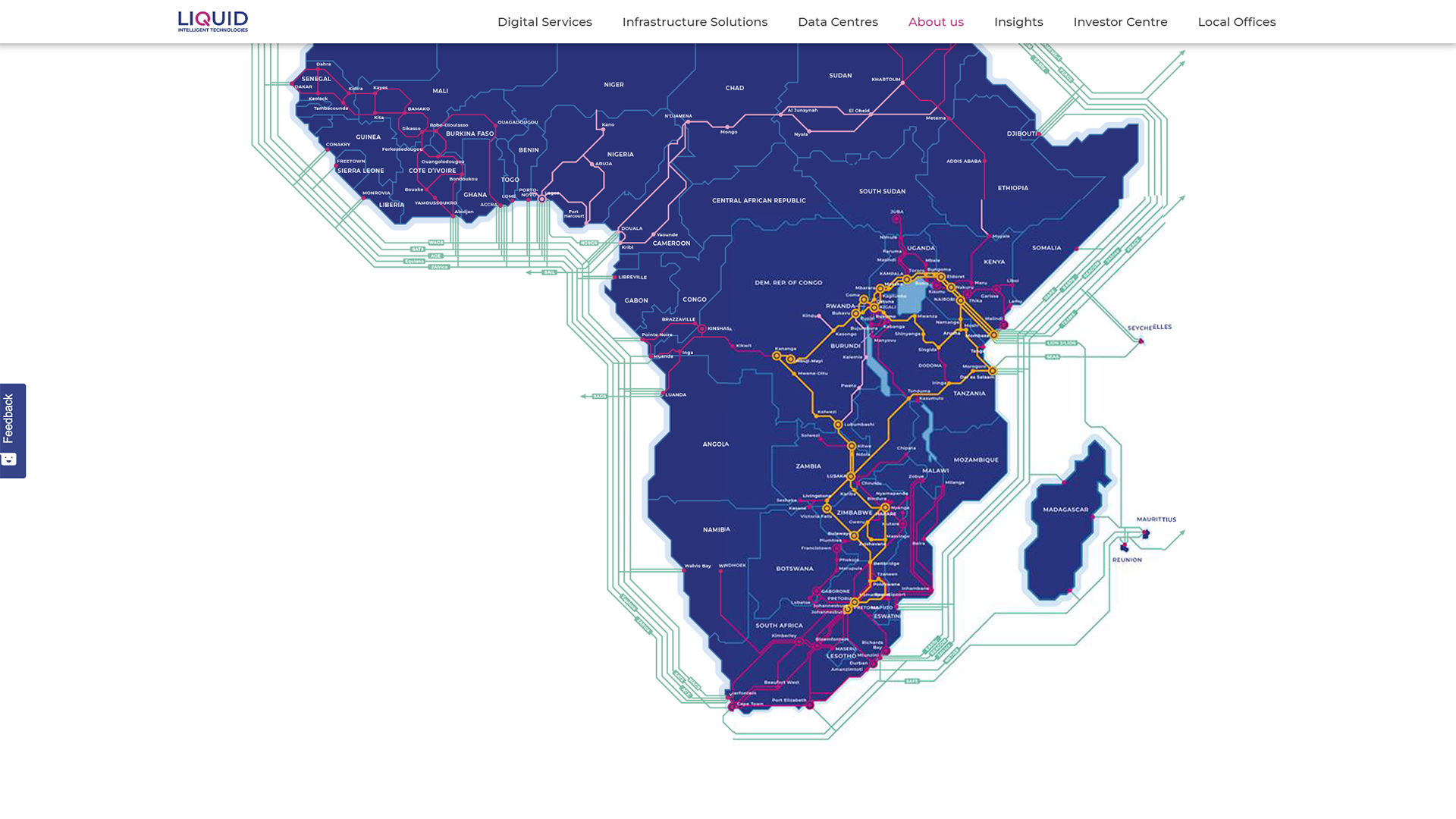 Liquid Intelligent Technologies selects Nokia for a 12Tbps fiber ...