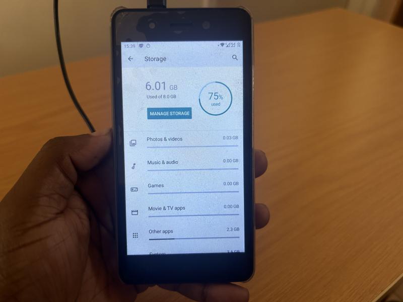 This Itel phone says the internal storage is unavailable. What!? Here's ...