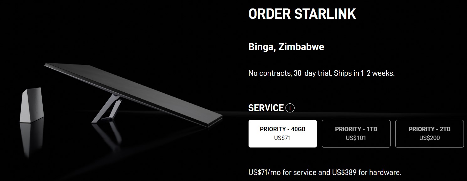 Starlink Shuts Down Roam Customers in Zimbabwe... Harare Forced To Use ...