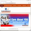 The Econet broadband website has been hacked - Techzim