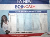 Econet reviews EcoCash mobile money transfer tariffs - Techzim
