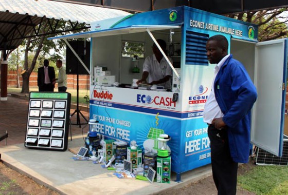 Econet Solar Green Kiosks: the launch - Techzim