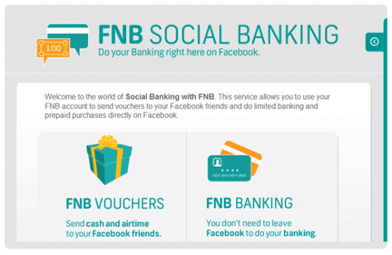 FNB's Social Banking; all socially, right inside Facebook - Techzim