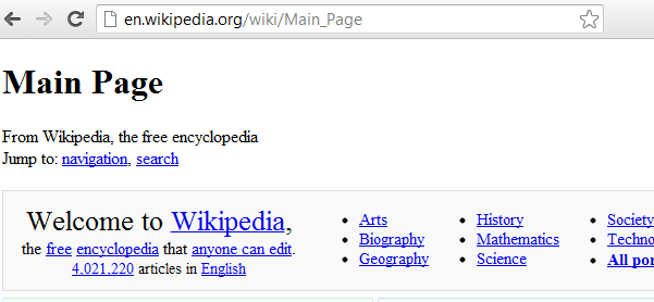 Wikipedia goes down - Techzim